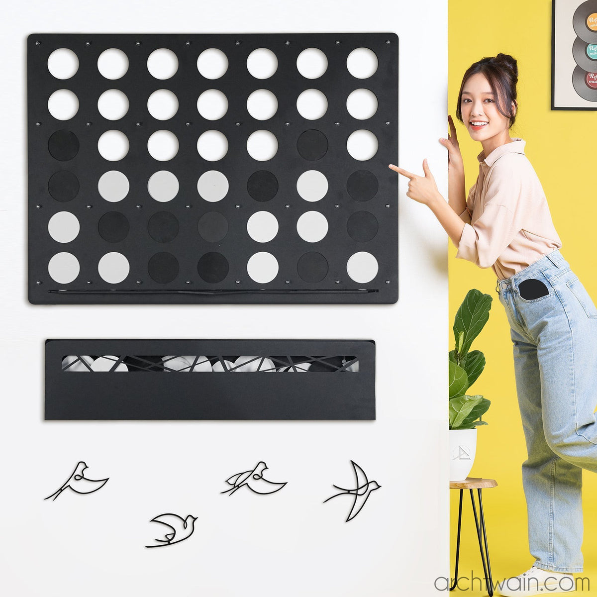 Lüks Mega Boy Connect Four Duvar Oyunu – Şıklık ve Eğlenceyi Bir Arada ...